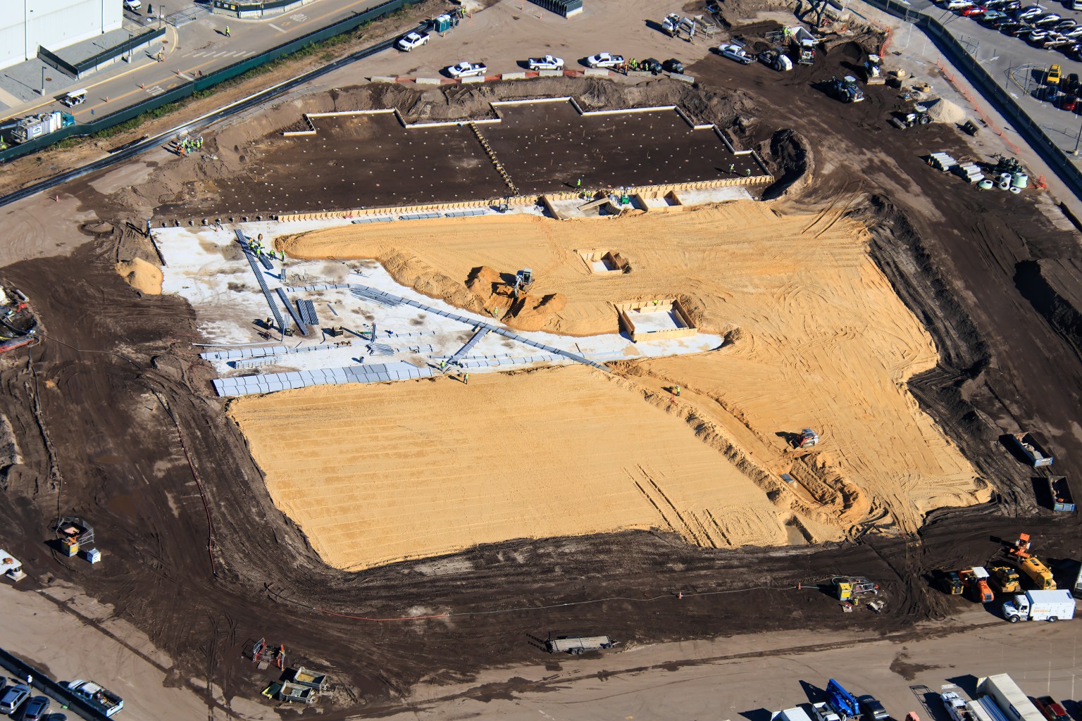 New Aerial Photos Show Construction Progress of Monstropolis Roller ...