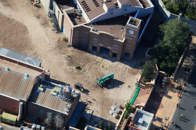 New Aerial Photos Show Construction Progress of Monstropolis at Disney ...
