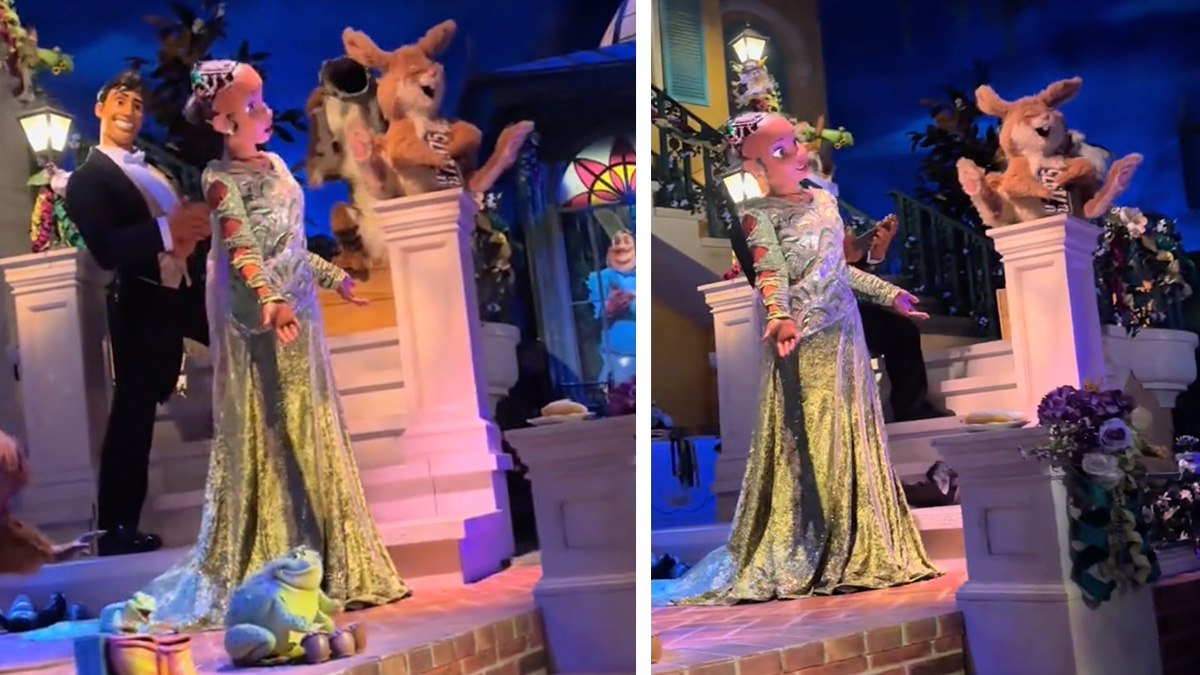 Princess Tiana Audio-Animatronic Malfunctions on Tiana’s Bayou ...
